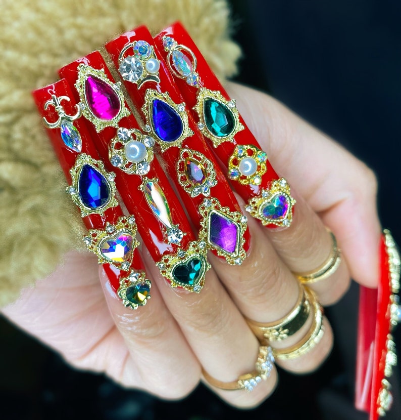 Red Royalty Set 3XL Square - Etsy