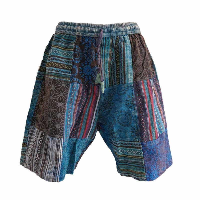 Patchwork Shorts - Etsy