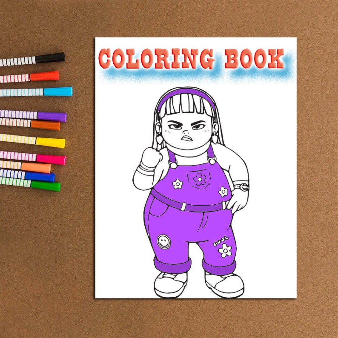 20 Turning Red Coloring Pages for Kids, Best Gift for Girls, Best Gift ...