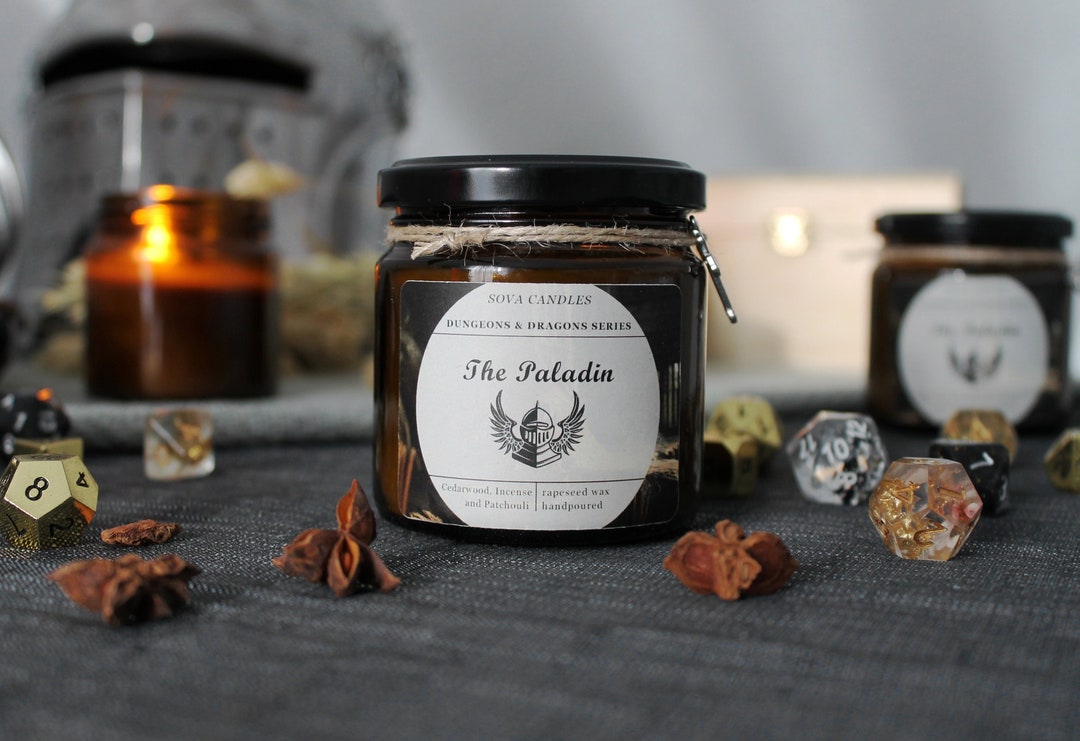 Dungeons and Dragons D&D Dnd Candle the Paladin - Etsy
