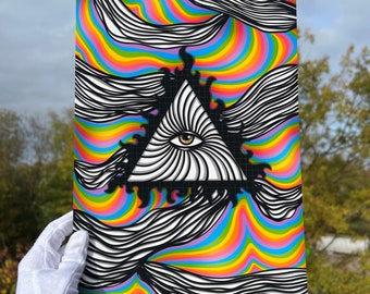 Weird Eye Art Poster - Etsy
