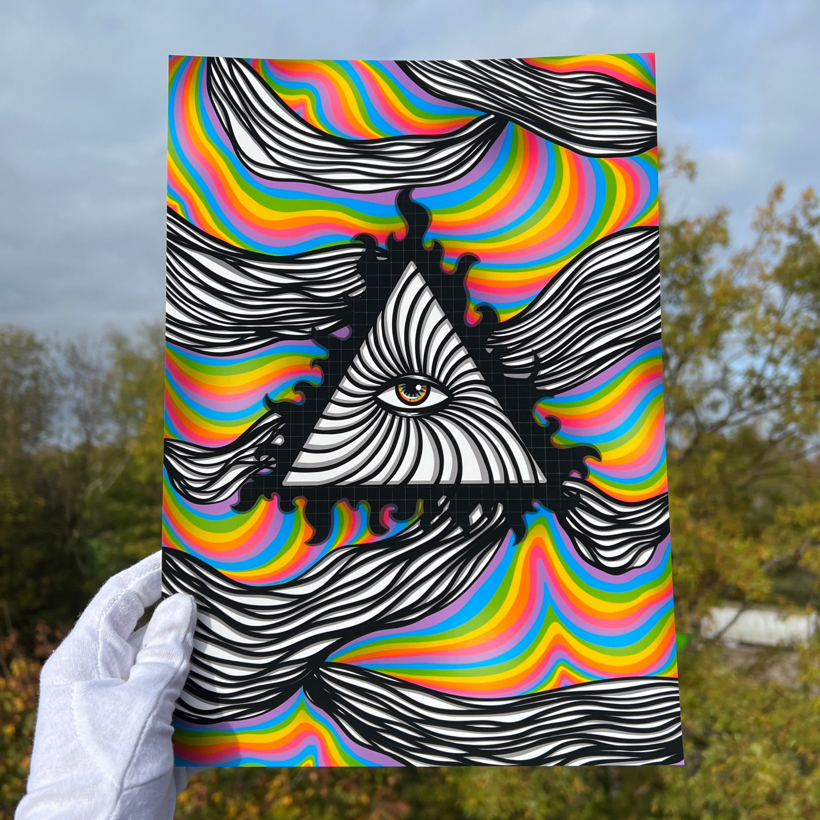 Trippy Eye Paintings