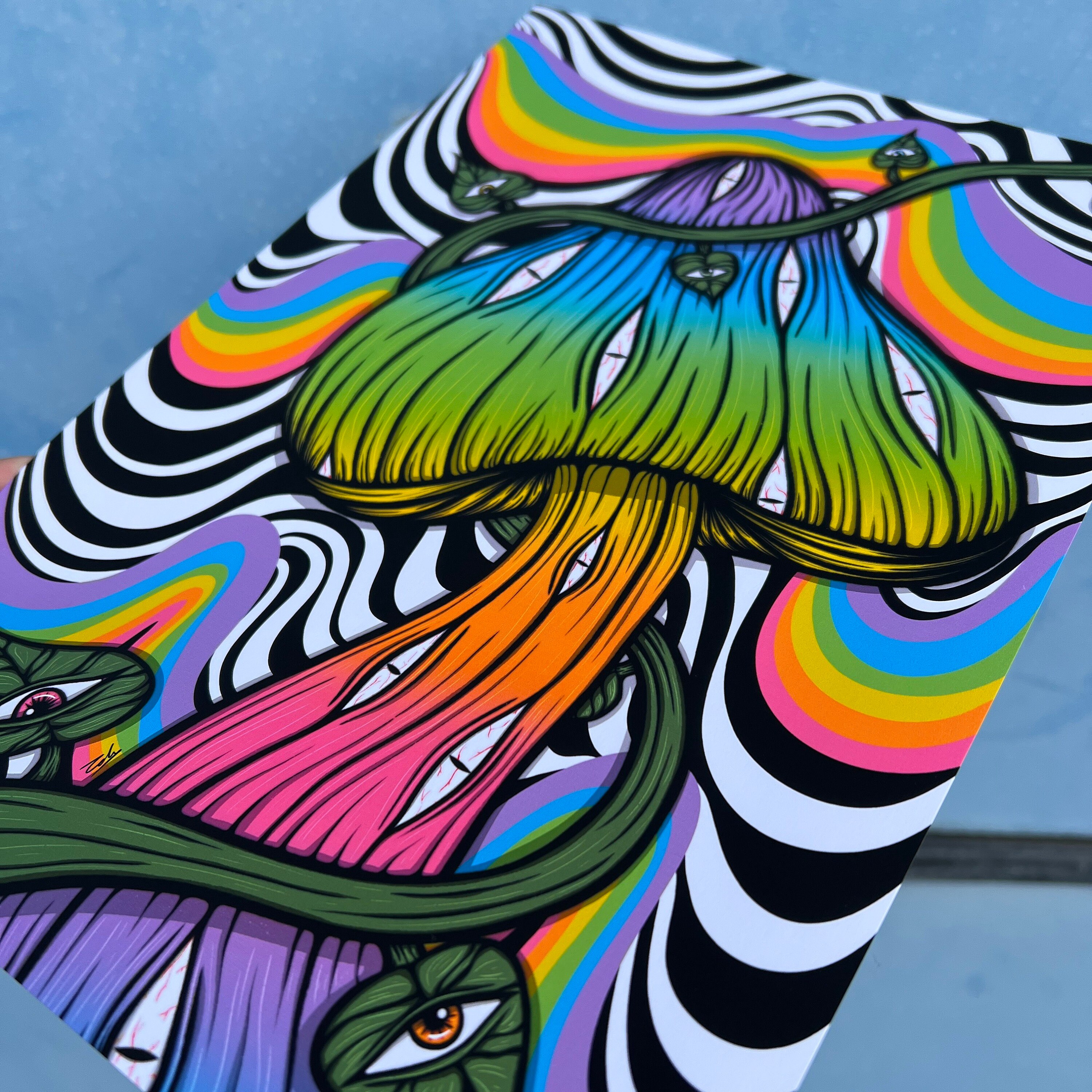 Easy Psychedelic Posters