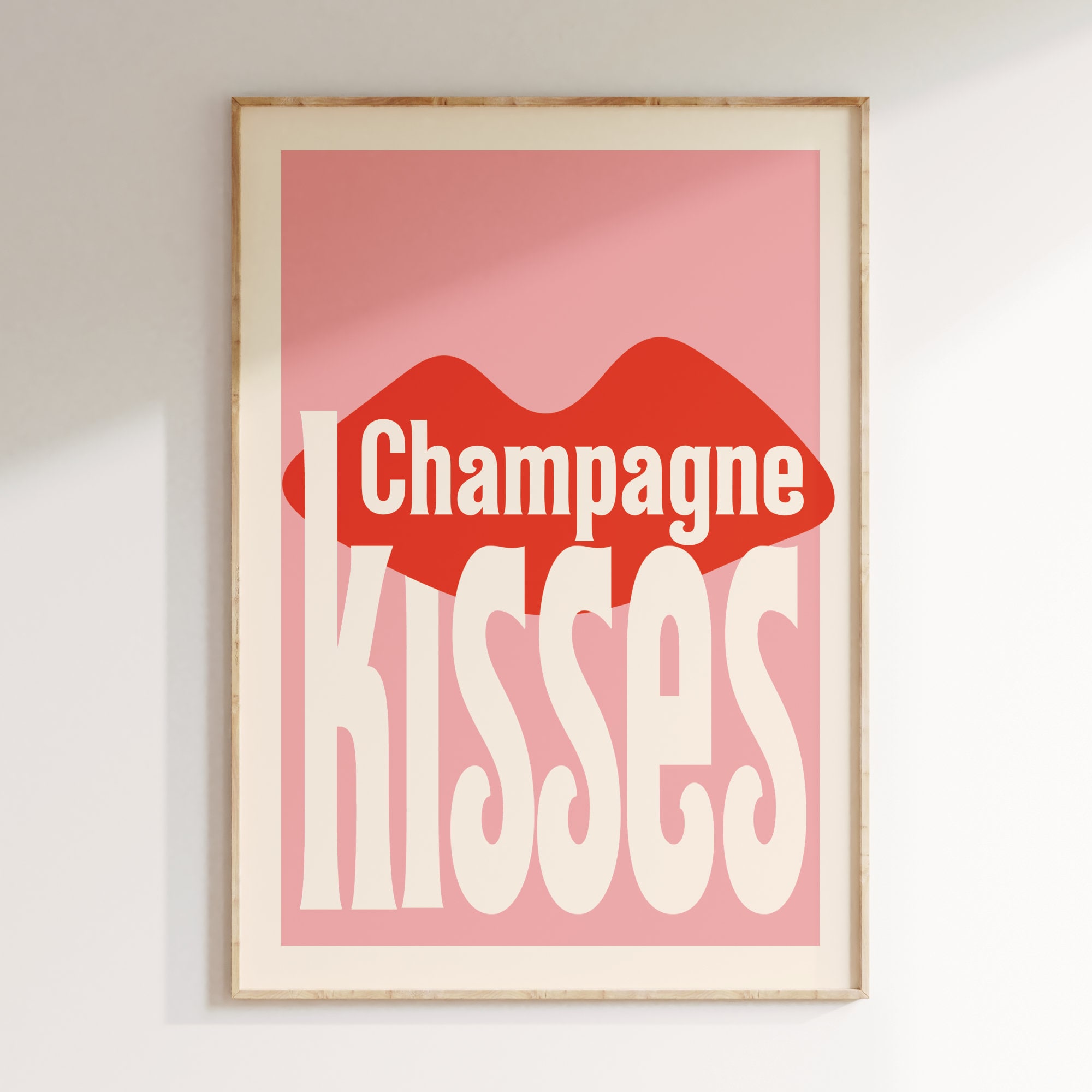 Inspired Music Prints, Champagne kisses, Gig Print, Pop Rock Print sold ...