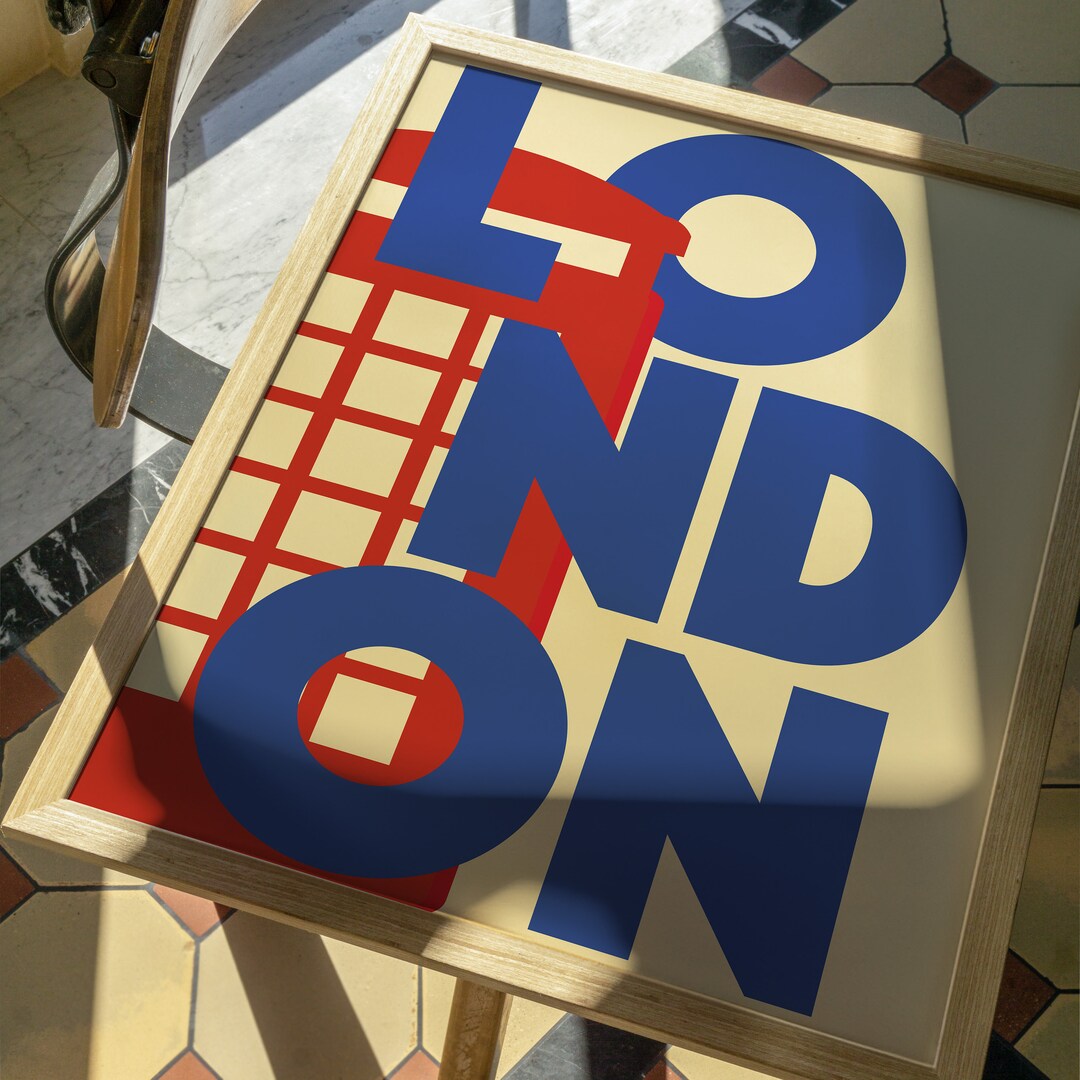 City Art, London Print, London Poster, London Cityscape, City Poster ...