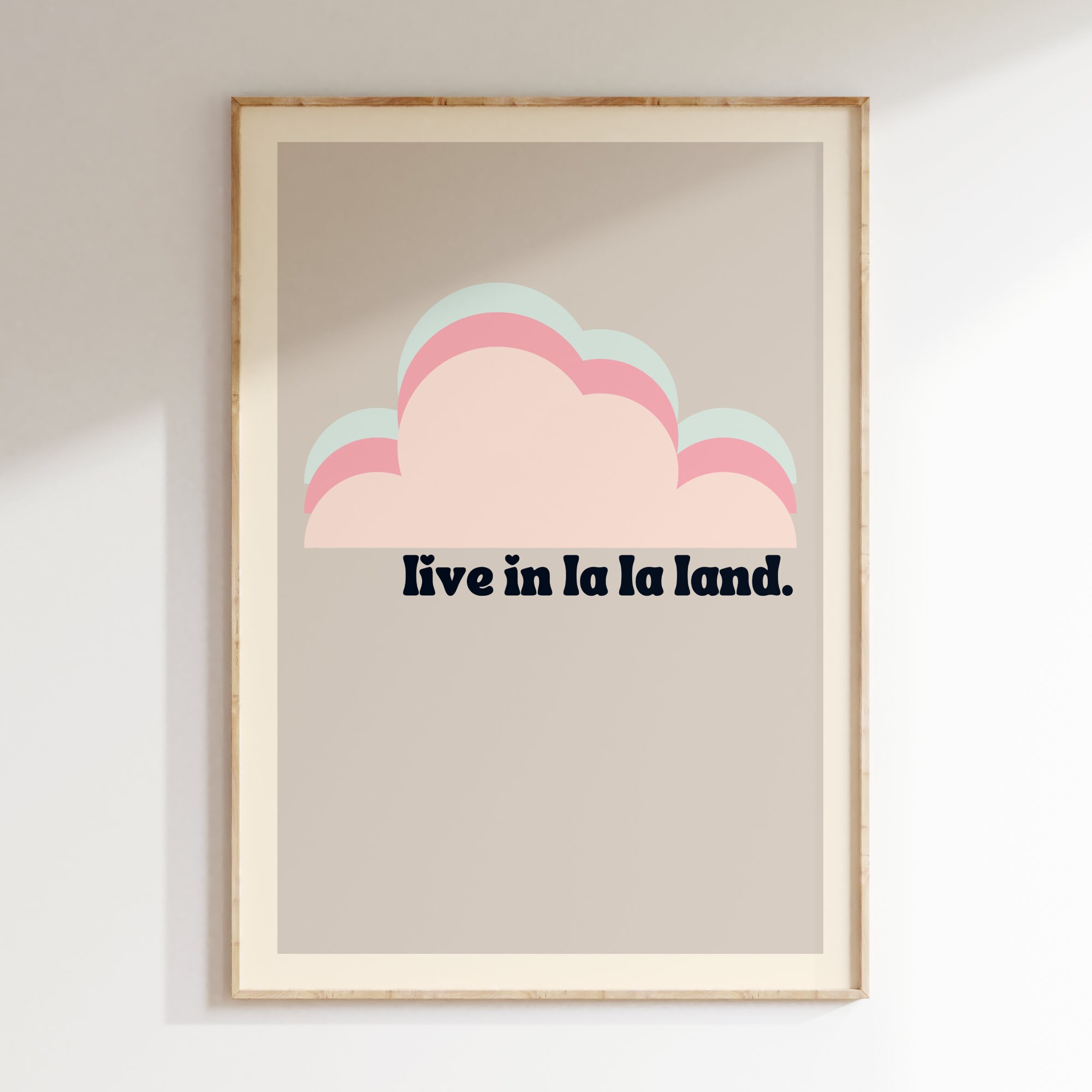 Lala Land Kids Poster Kids Room Bold Poster Colorful Kids - Etsy