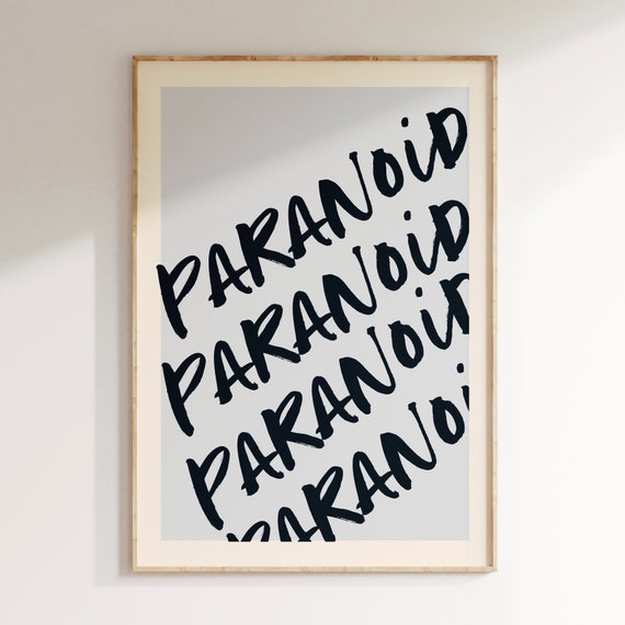 Paranoid Song