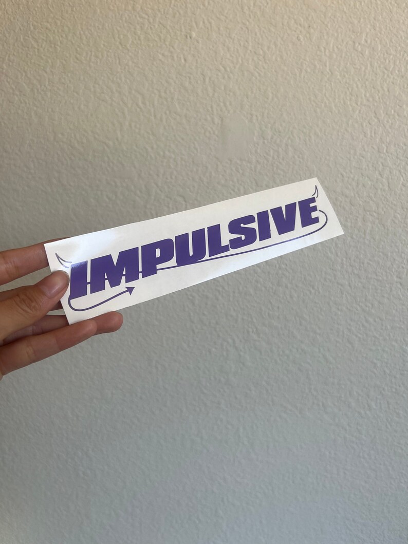 Impulsive 8 Decal - Etsy