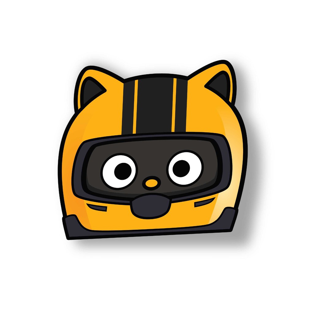 Racer Choco Cat Sticker Peeker // Anime Car Accessories,sanrio ...