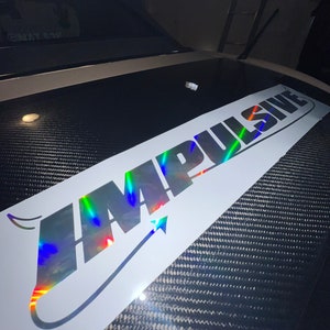 Impulsive Windshield Banner // JDM Sticker, Vinyl Decal, Car Decor, JDM ...