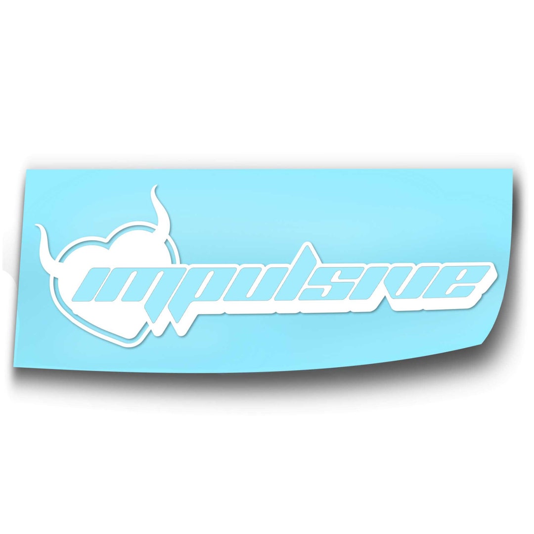 Y2K Impulsive Decal // JDM Decor, Car Accessories, Vinyl Decal, JDM ...