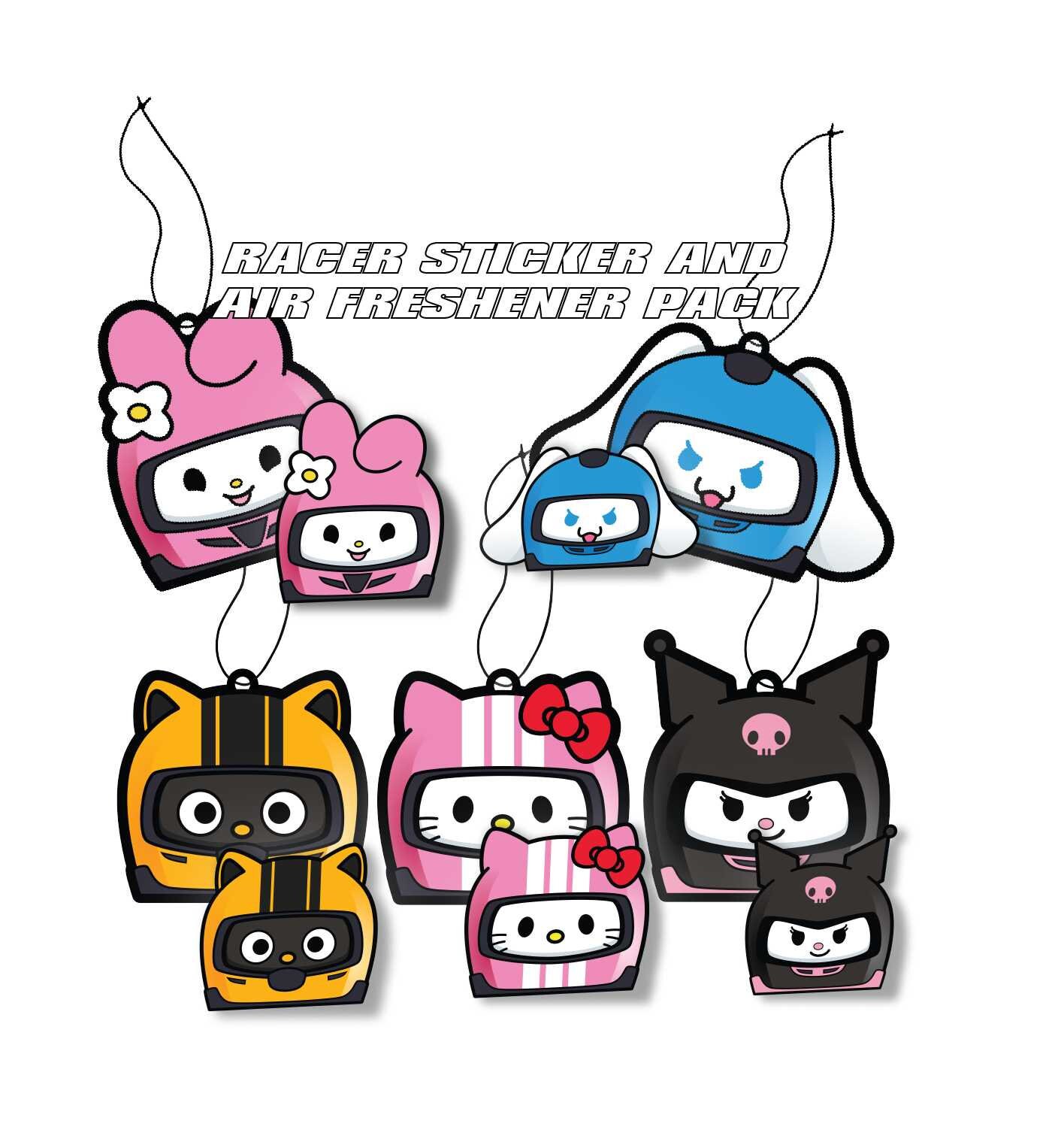 Racer Sanrio FULL COLLECTION Set // Anime Car - Etsy