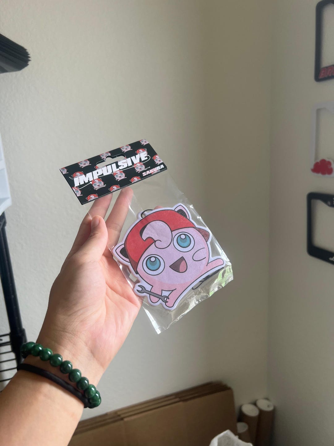 Mechanic Pink Puff Air Freshener // JDM Decor, Car Accessories, Poke ...