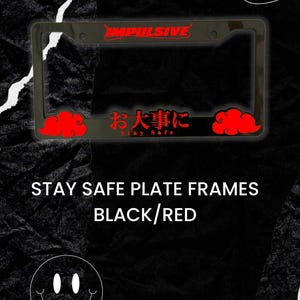 Stay Safe License Plate Frames - Etsy
