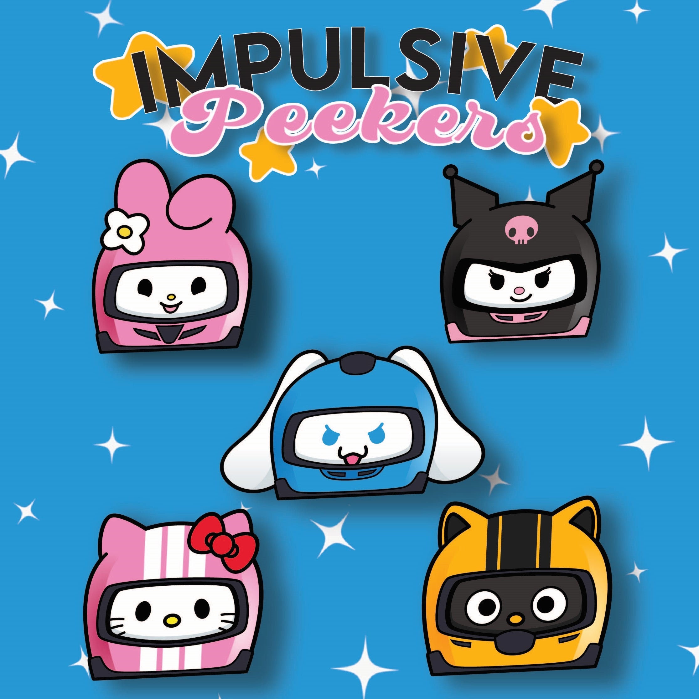 Racer Sanrio FULL COLLECTION Set // Anime Car - Etsy