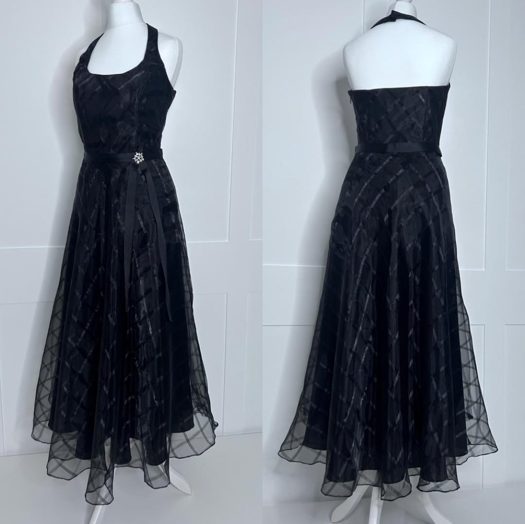 Vintage Cocktail Dress, Retro Graduation, 1990s Halterneck, Special ...