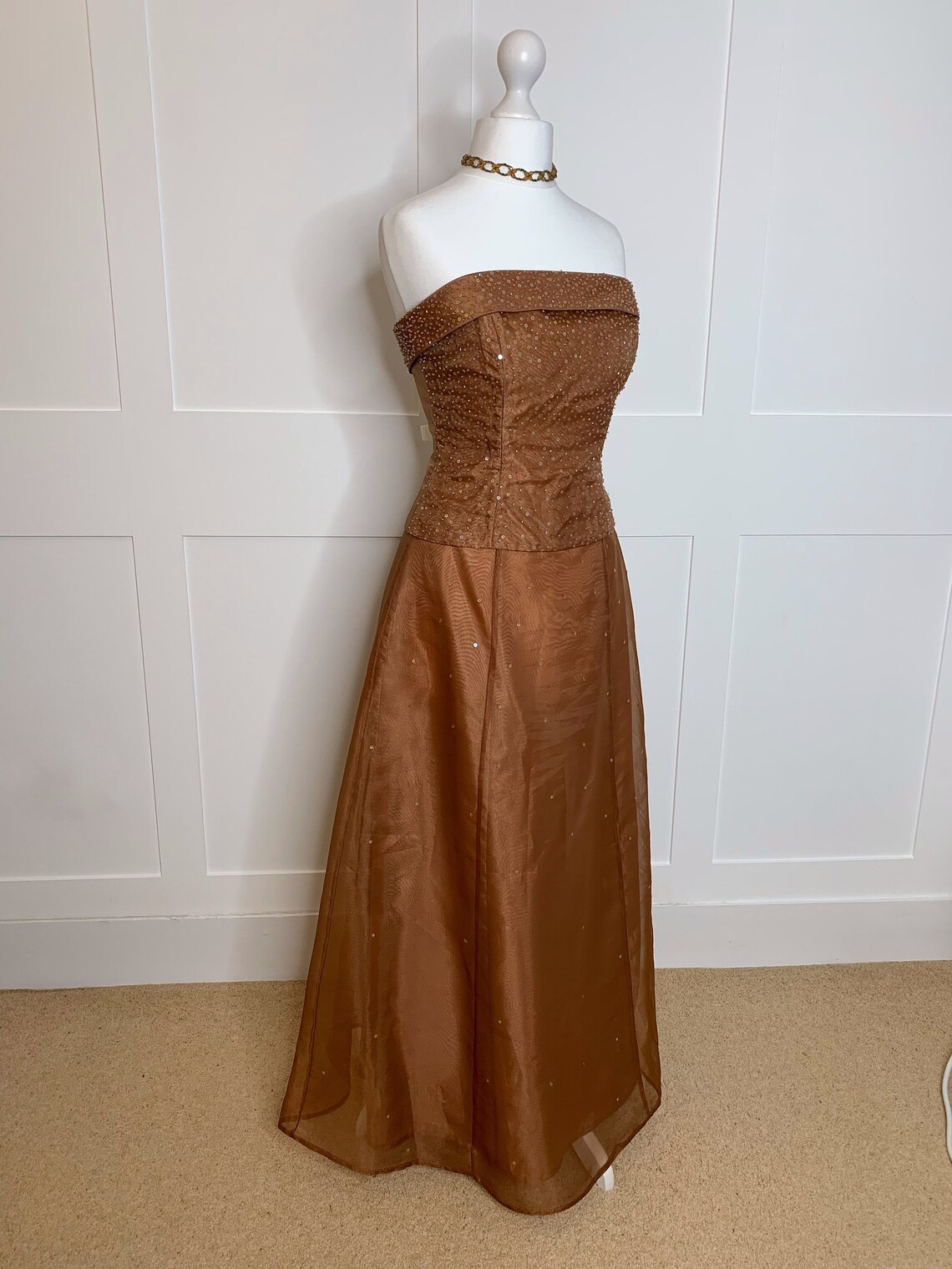 Vintage, Retro, Y2K Bronze, Prom, Party, Evening, Cruise, Formal, Black ...