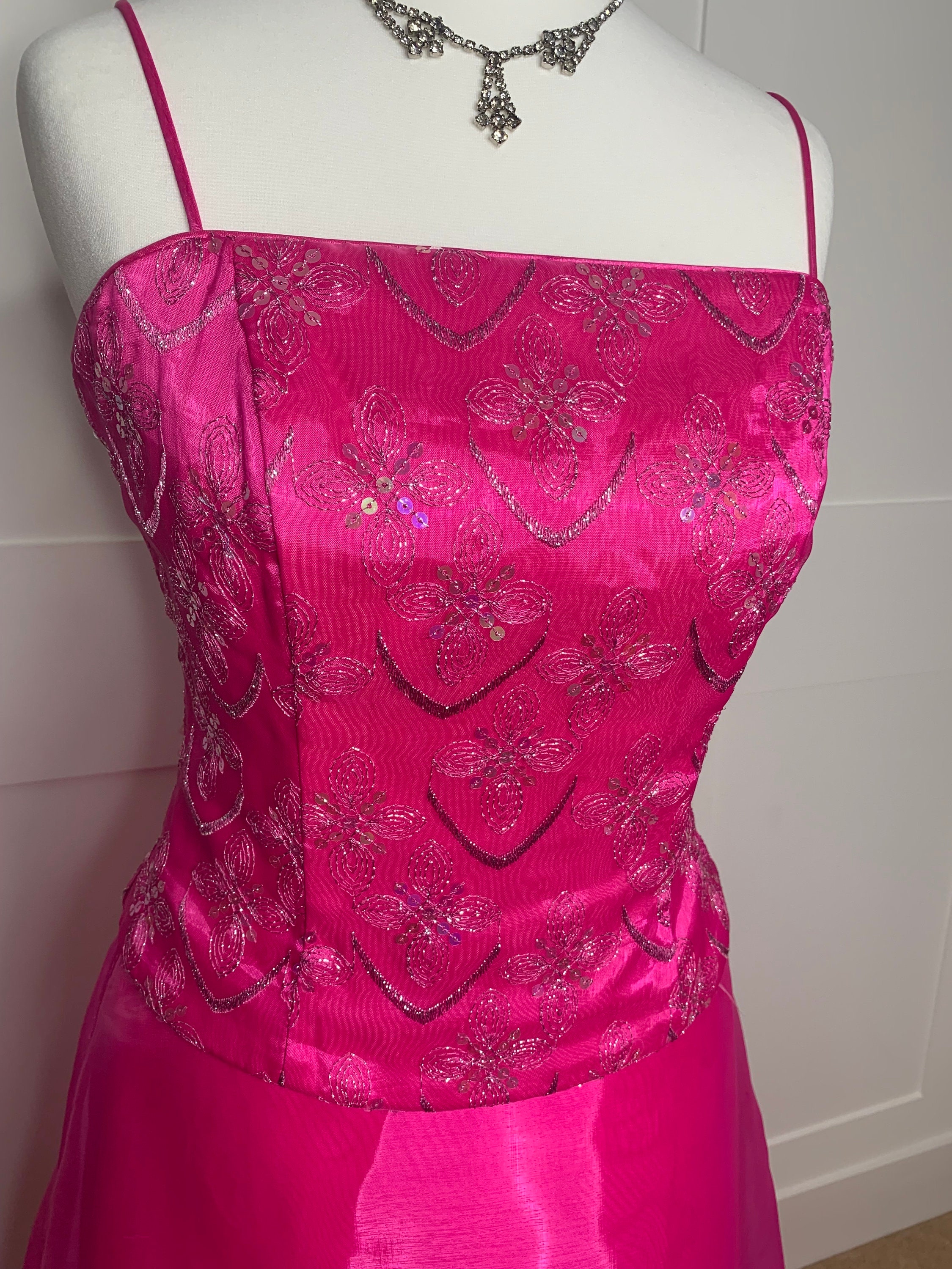 Vintage Retro Y2K Pink Prom Party Evening Cruise - Etsy