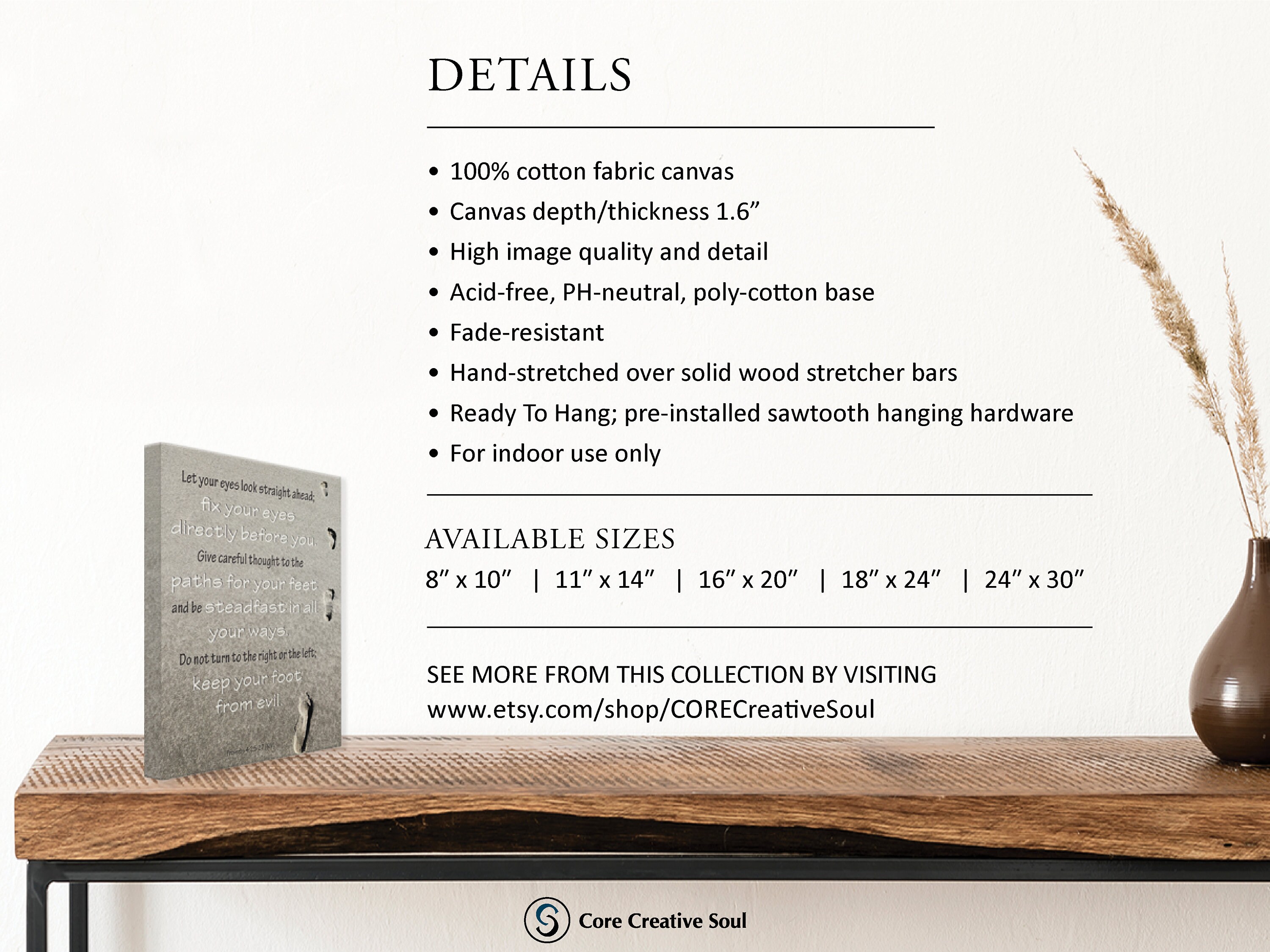 Scripture Inspiration Paths for Your Feet Proverbs 4:25-27 - Etsy