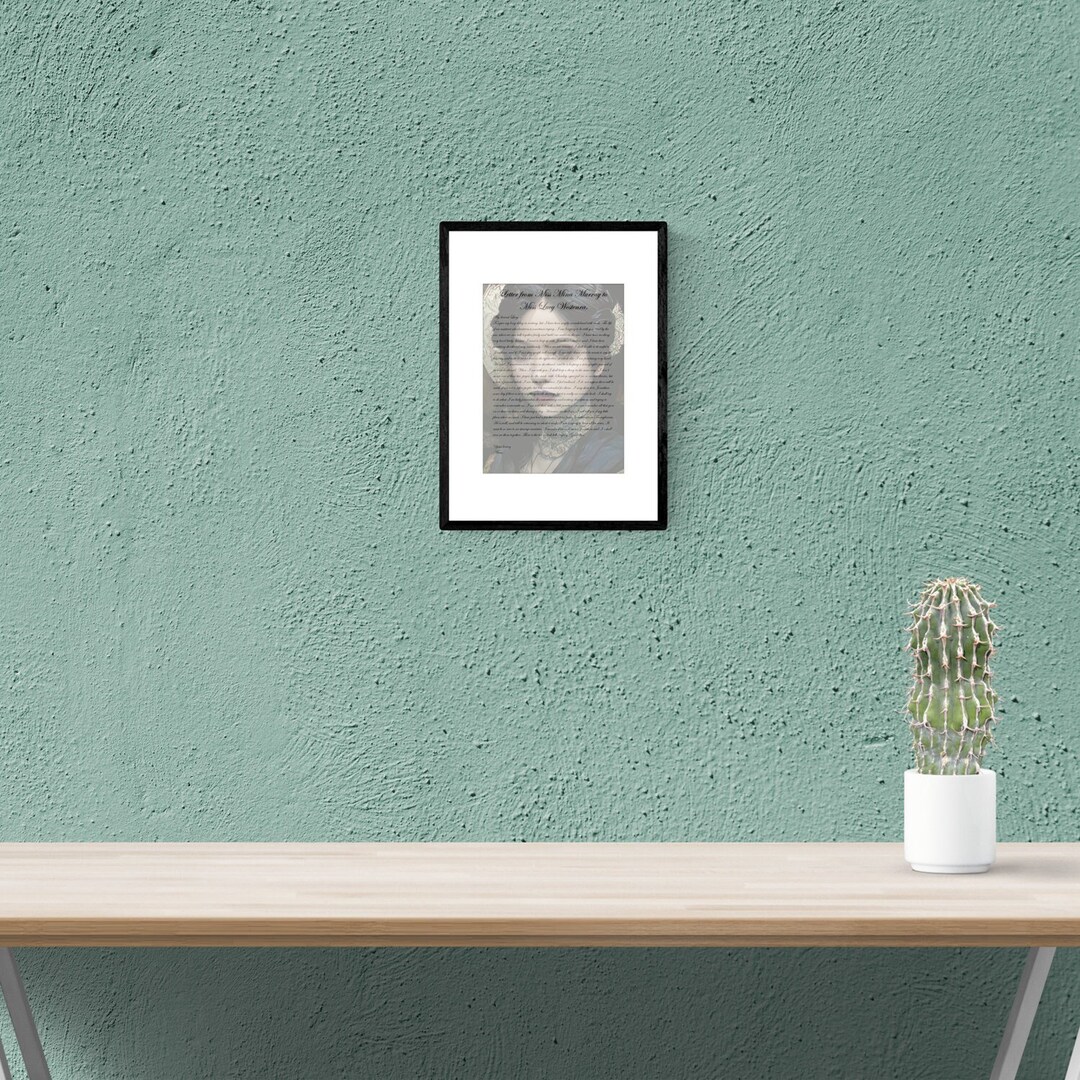 Dracula Art Print Bram Stoker Minas Letter to Lucy Vampire - Etsy