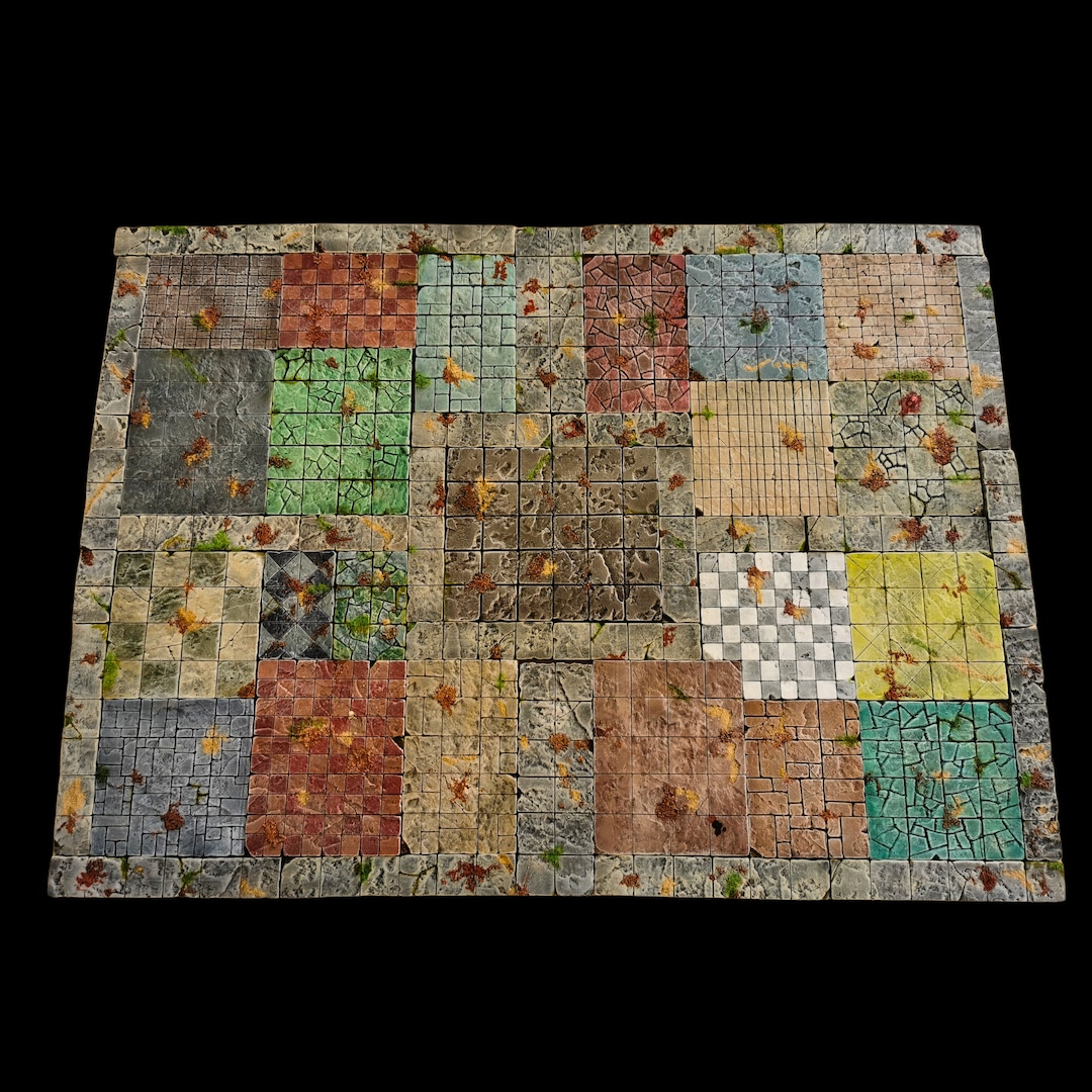Heroquest Modular Board – Handcrafted 3D Dungeon Tile Compatible Game ...