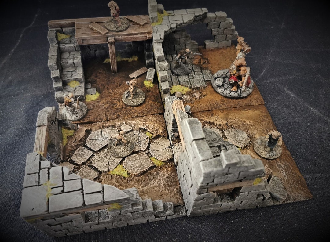 Set of Modular Outdoor Dungeon Ruins - Etsy