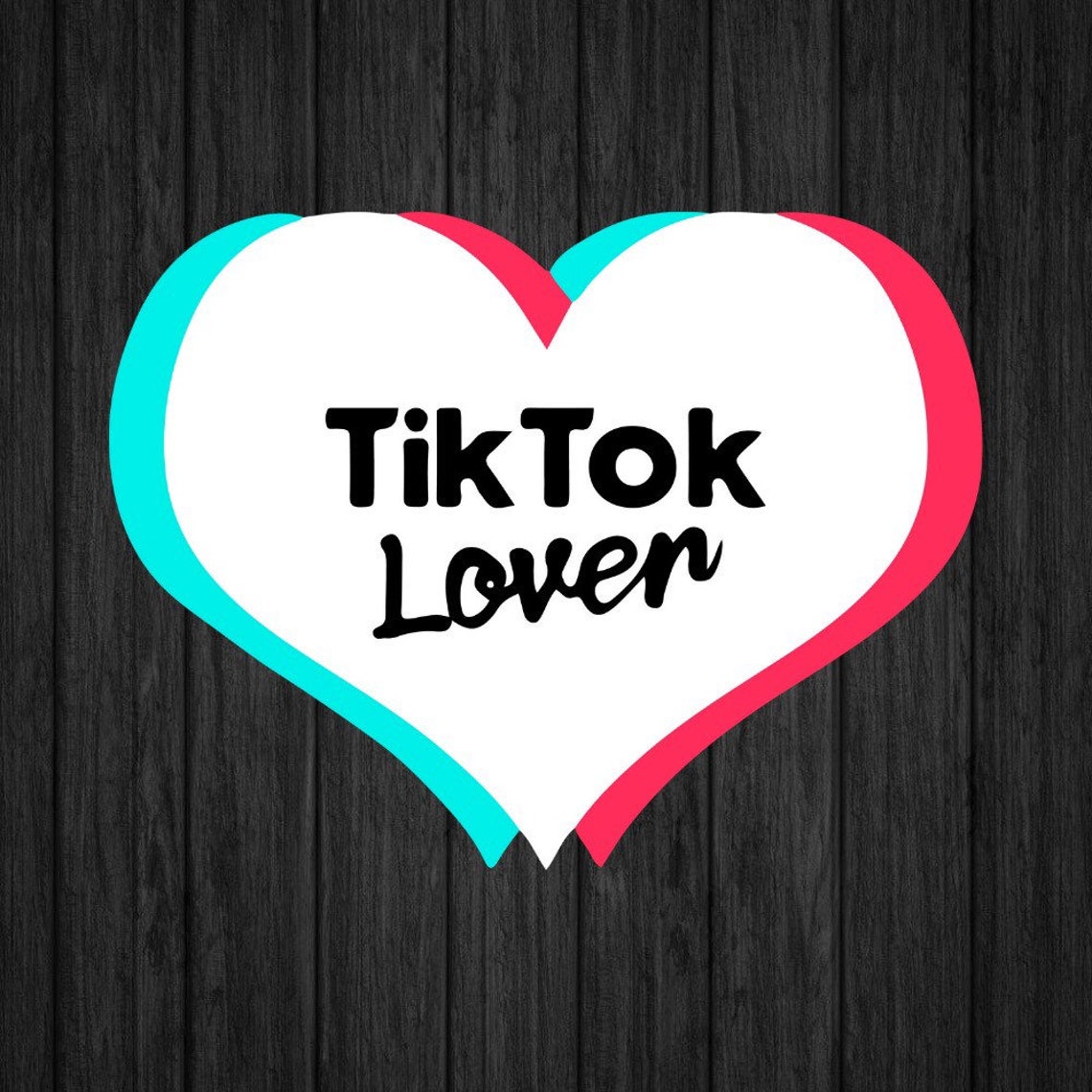 Tiktok Lover SVG | PNG | Instant Download - Etsy