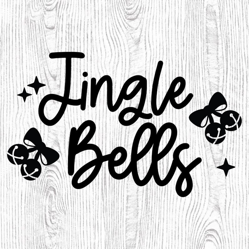 Jingle Bells Christmas Ornament SVG Laser Files - Etsy