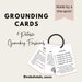 Grounding Flashcards, Printable Flashcards, Grounding Techniques, Teen ...