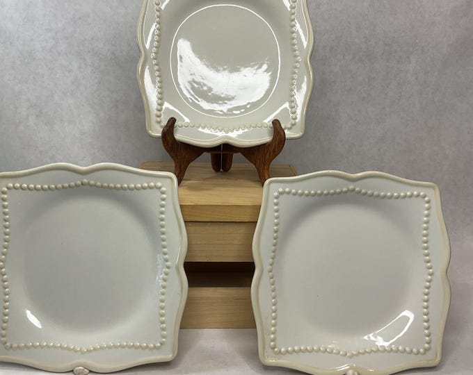 Vintage Trio of Princess House Pavillion Square Plates (3) - Etsy