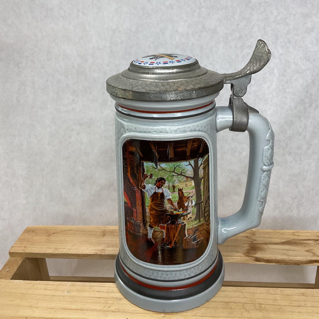 Vintage Avon building of America Collection 1985 the Blacksmith - Etsy