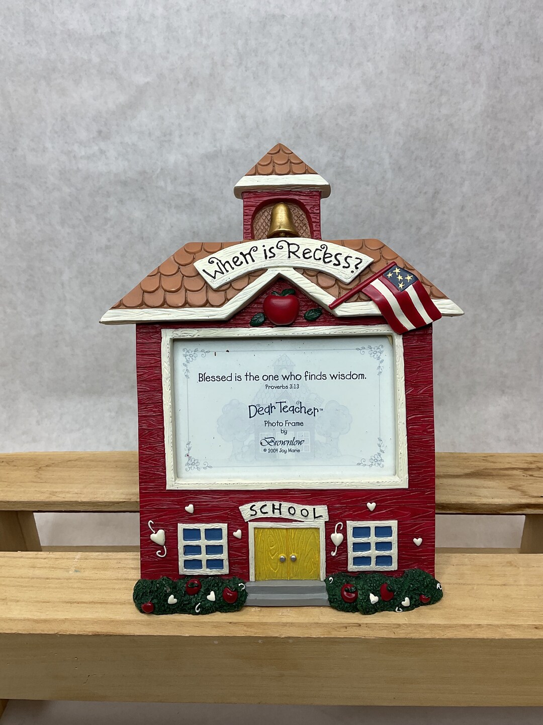 Vintage 3D Teachers School Days Theme Resin Picture Frame - Etsy