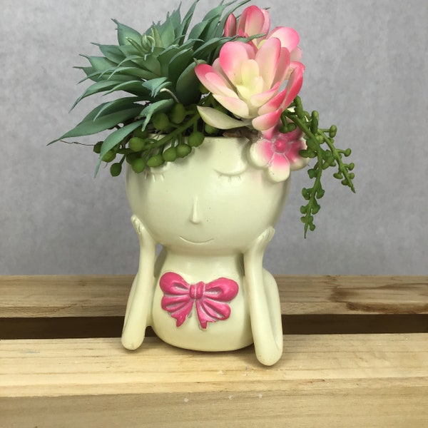 Mermaid Succulent Planter - Etsy