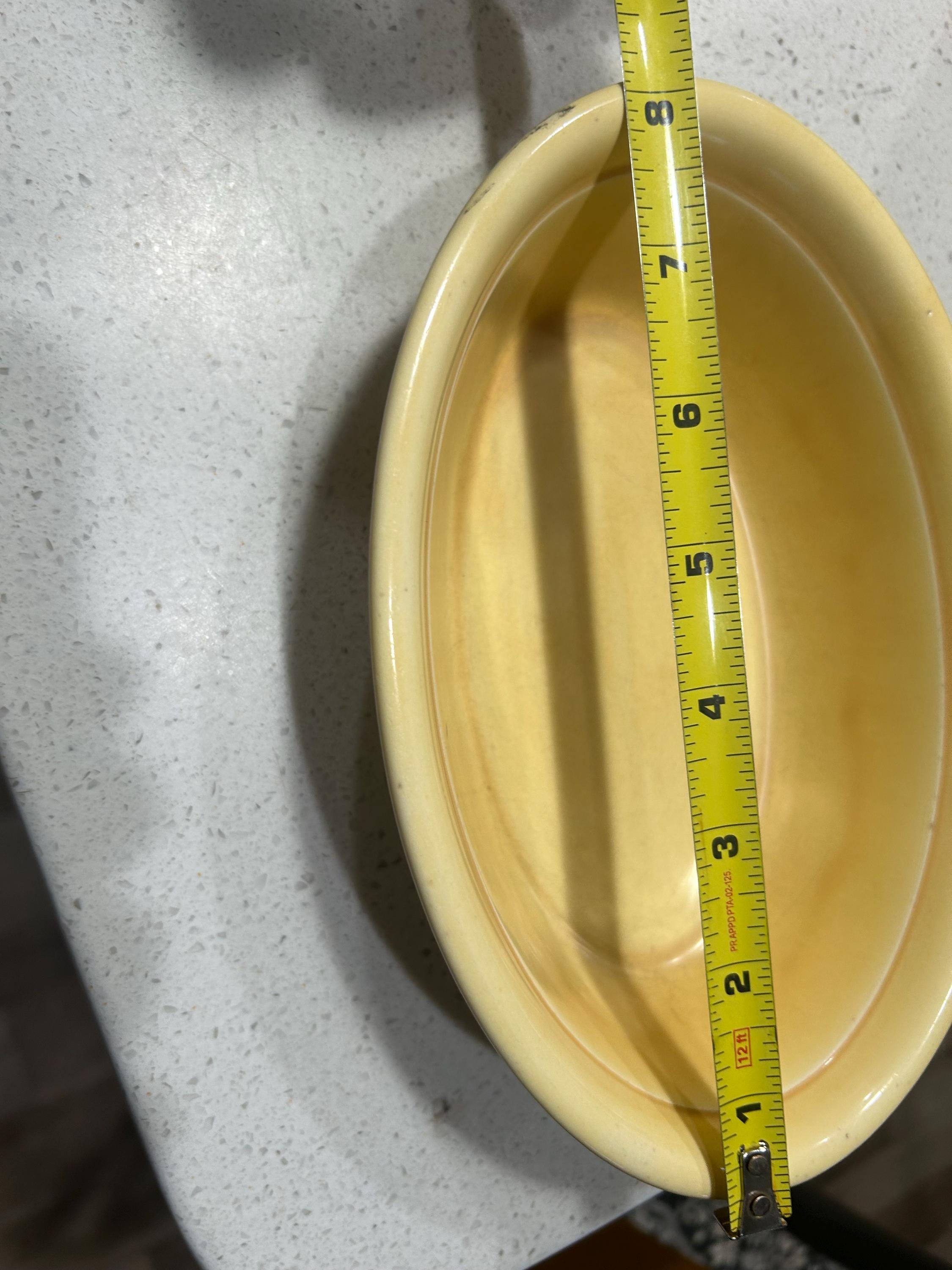 Vintage Homer Yellow Laughlin Oven Baking Dish - Etsy