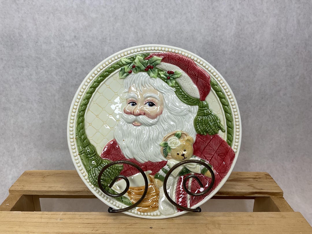 Vintage Ceramic Demdaco Forever Christmas Cookie Plate - Etsy