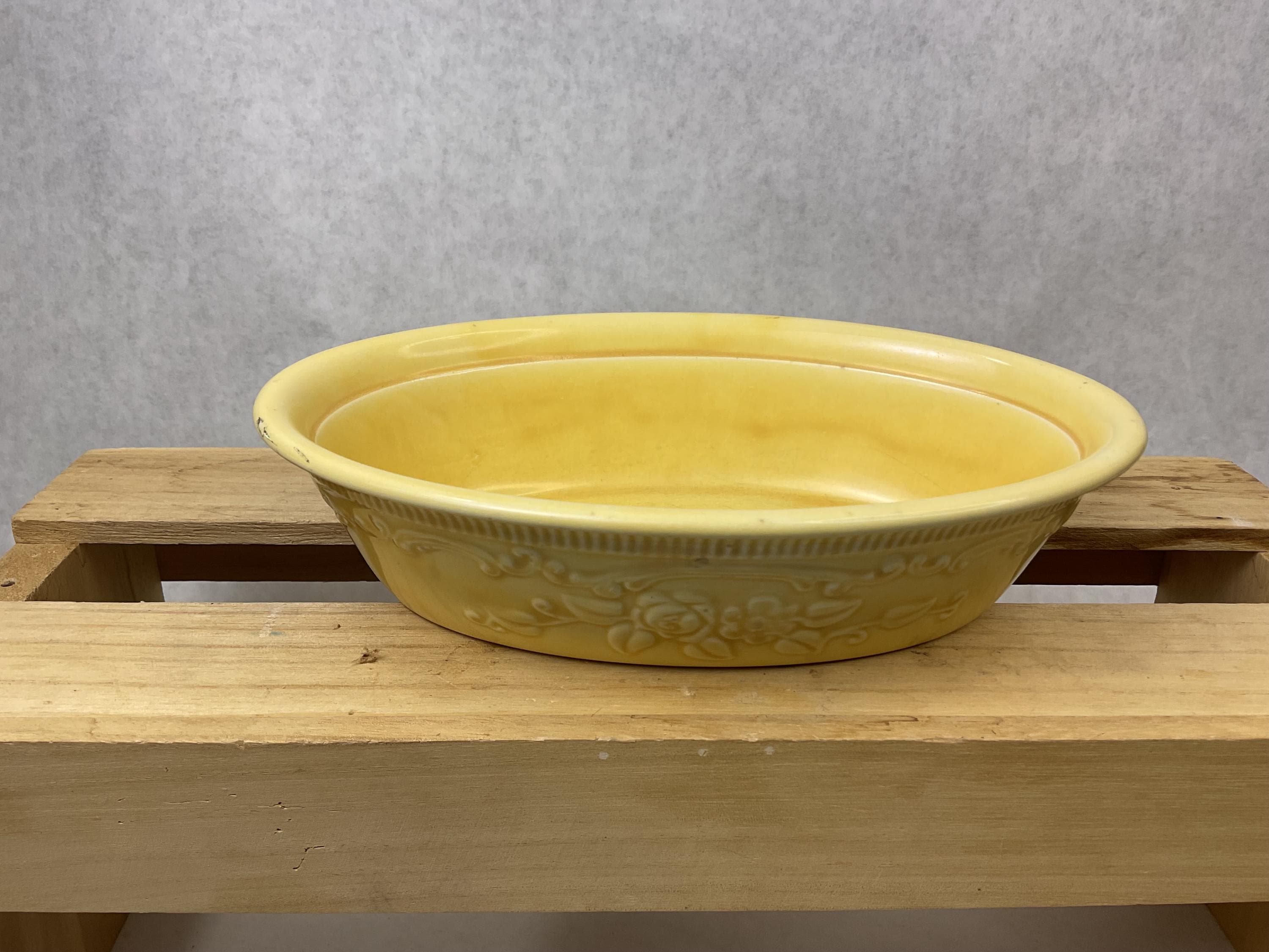 Vintage Homer Yellow Laughlin Oven Baking Dish - Etsy