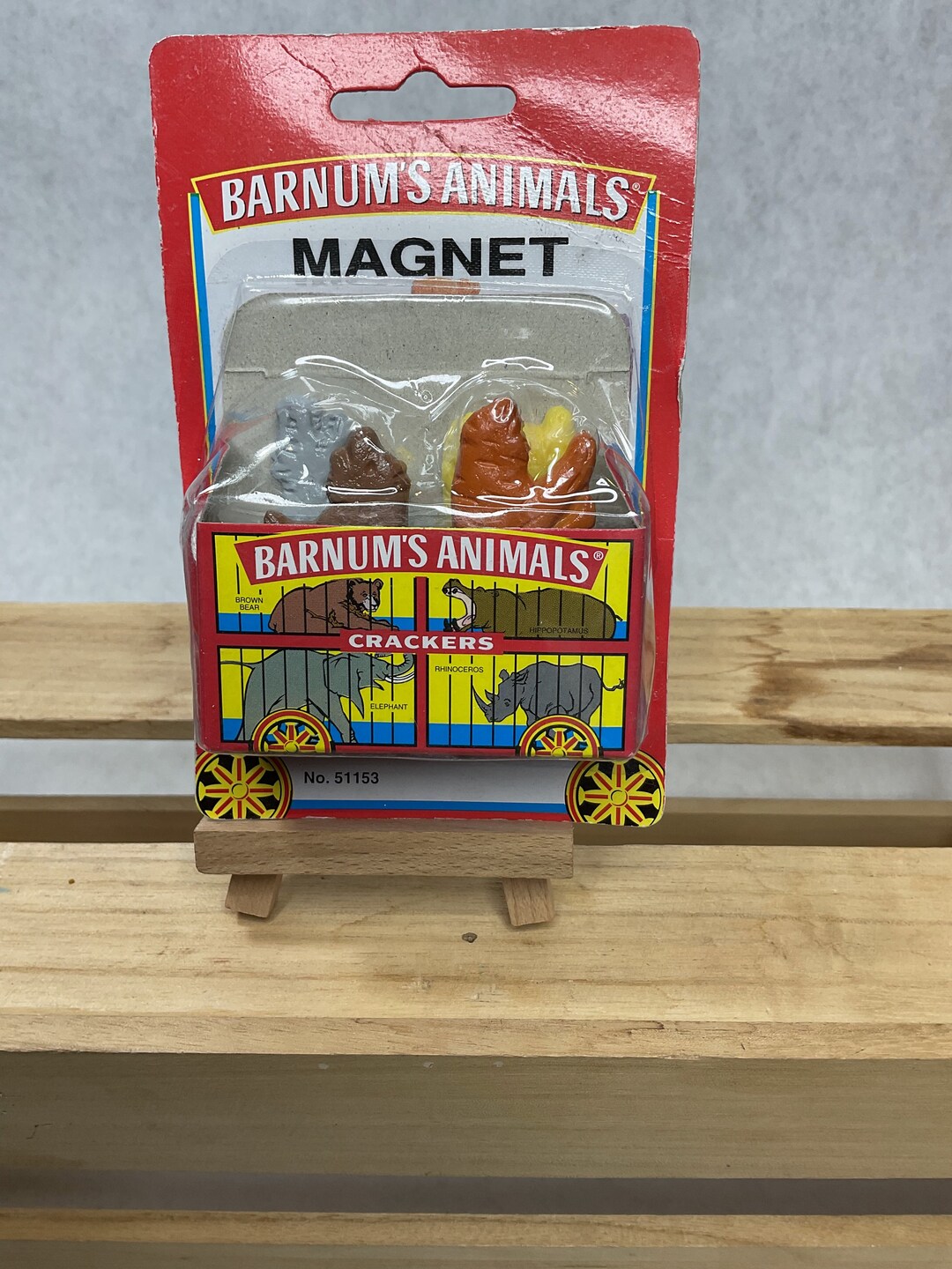 Vintage 1998 Animal Cracker Cookies Magnet - Etsy