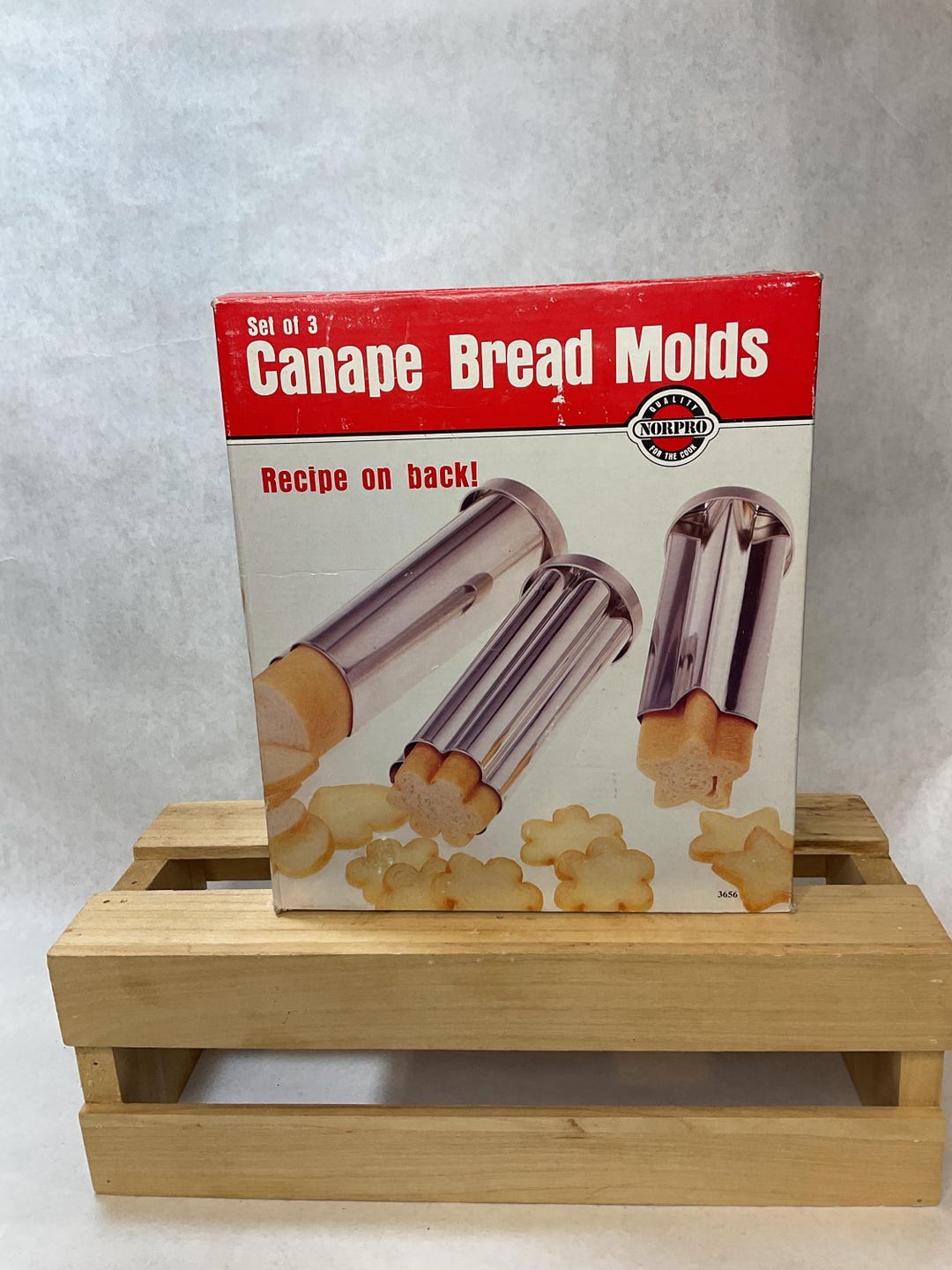 Vintage Boxed Set of Canape Bread Tube Molds - Etsy