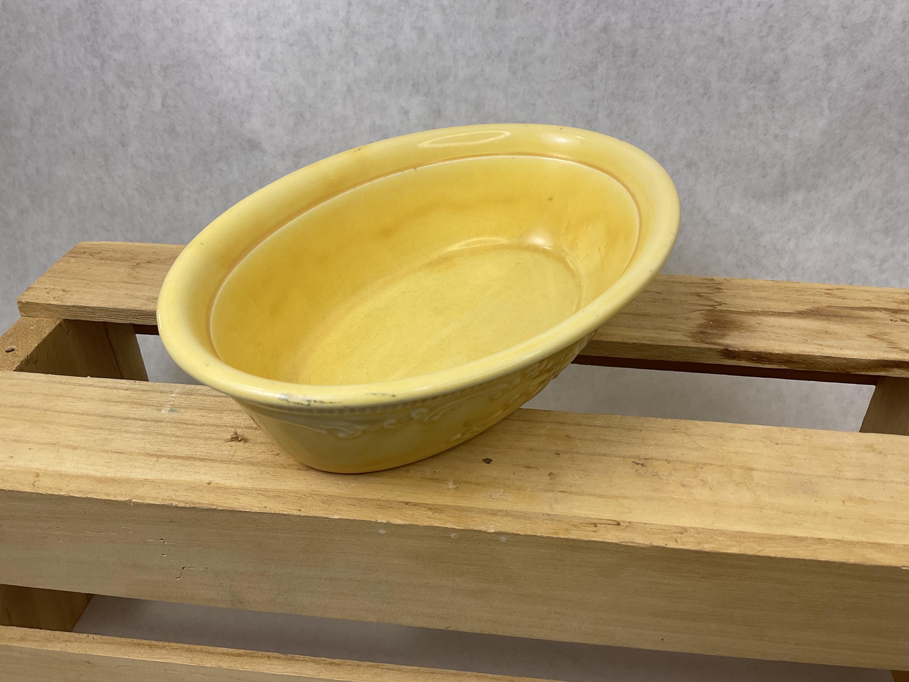 Vintage Homer Yellow Laughlin Oven Baking Dish - Etsy