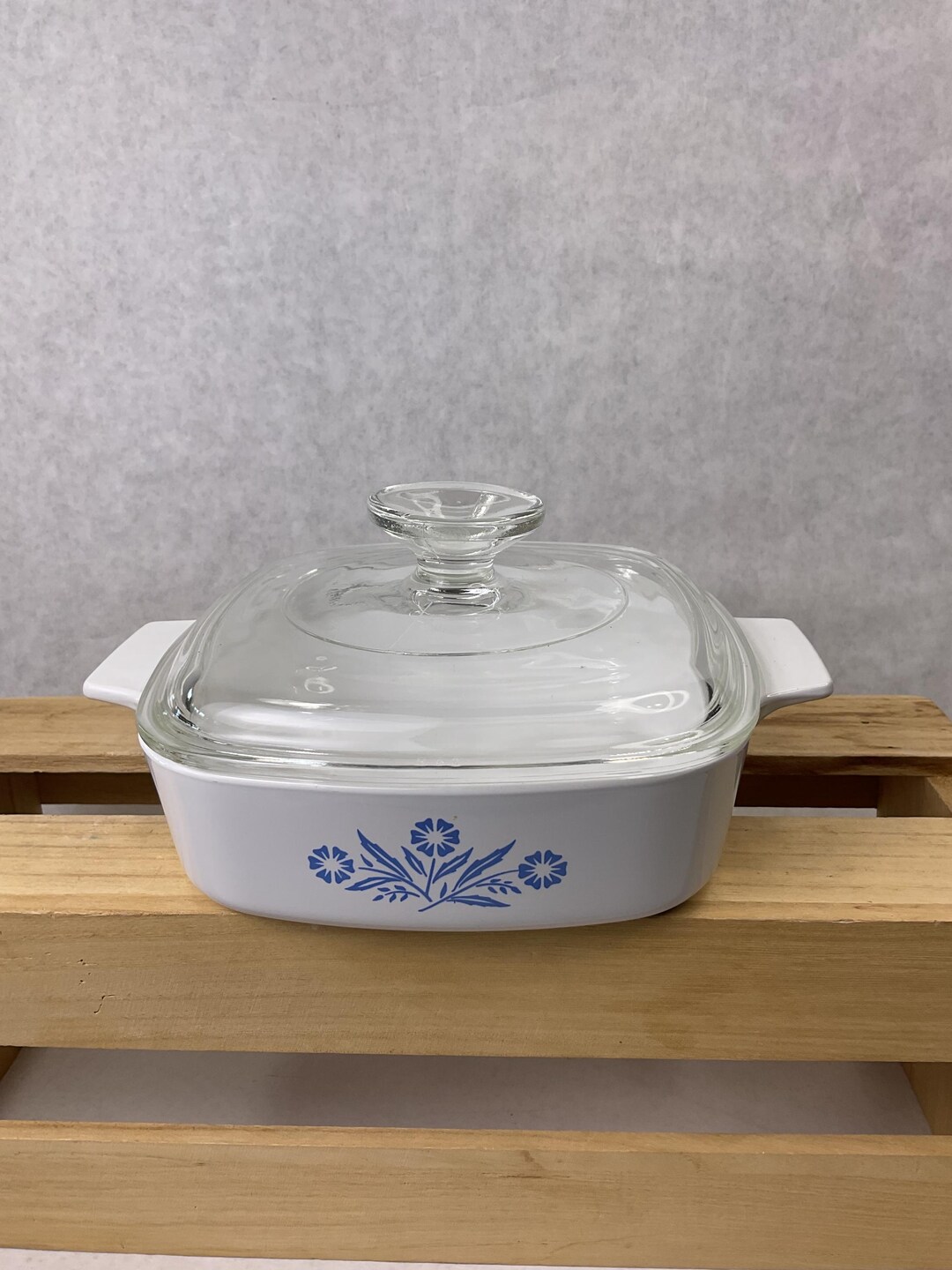 Vintage Corning Ware Baking Dish With Lid - Etsy