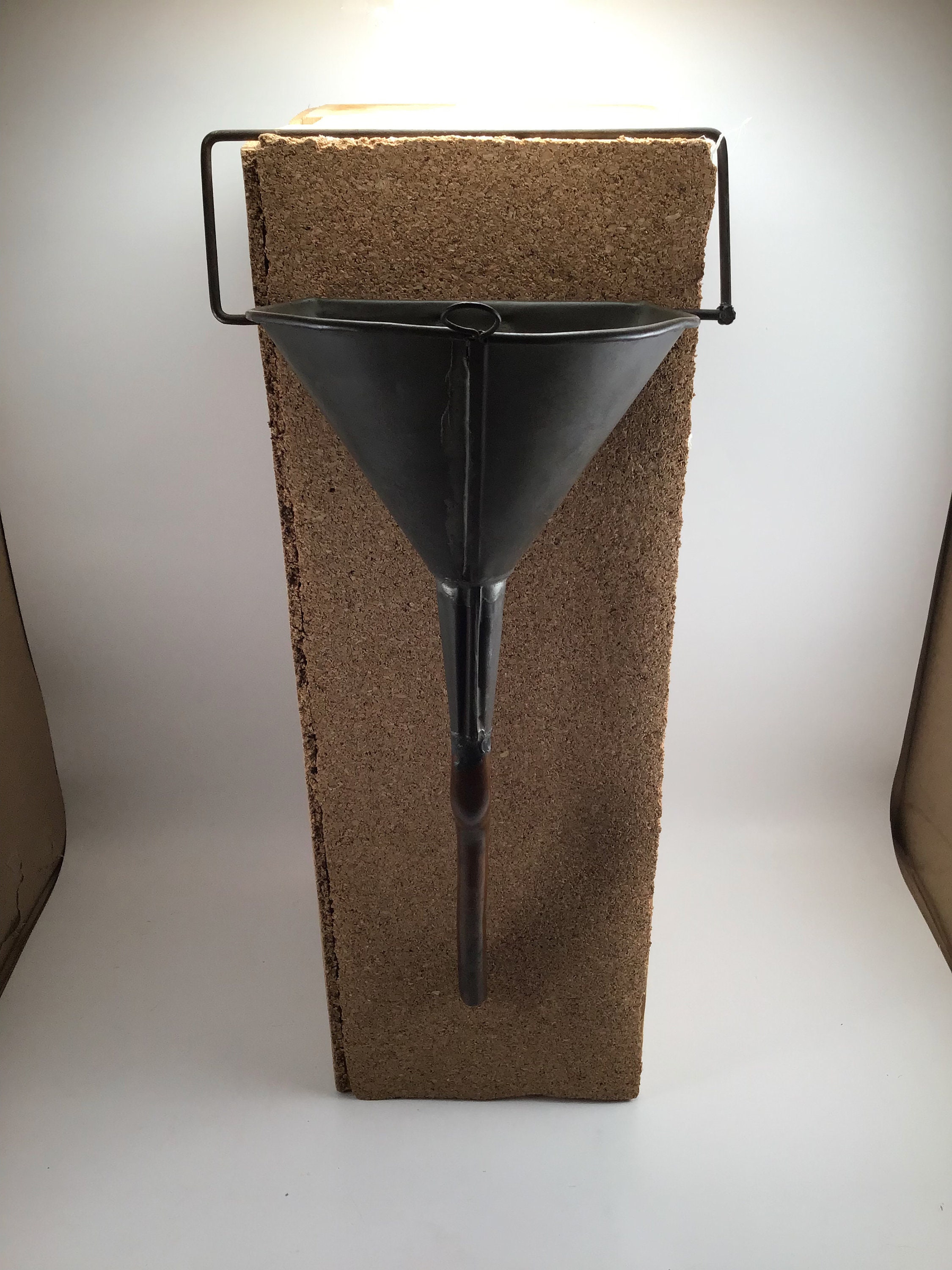 Vintage Funnel metal Offset Funnel - Etsy