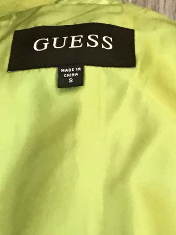 Vintage Grinch Green Wool Double Breasted Pea Coat - Gem