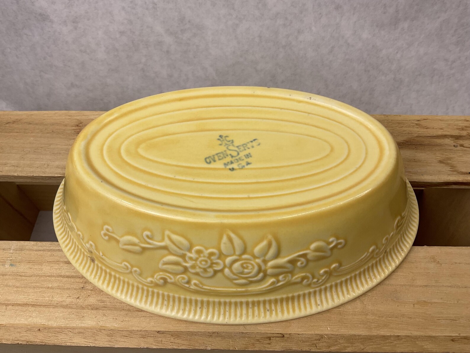 Vintage Homer Yellow Laughlin Oven Baking Dish - Etsy