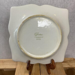 Vintage Trio of Princess House Pavillion Square Plates 3 - Etsy