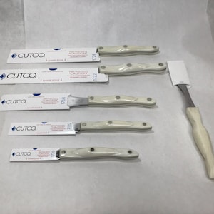 Vintage White Cutco Knife Collection - Etsy