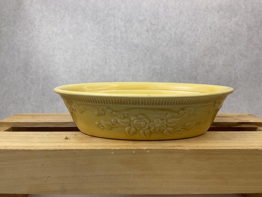 Vintage Homer Yellow Laughlin Oven Baking Dish - Etsy