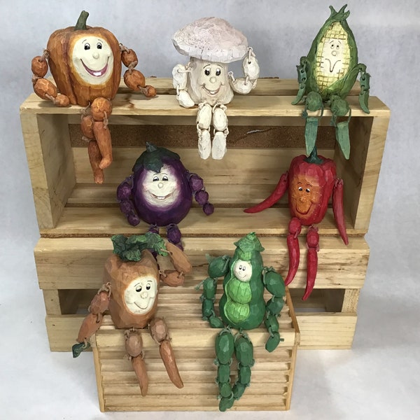 Vegetable People - Etsy