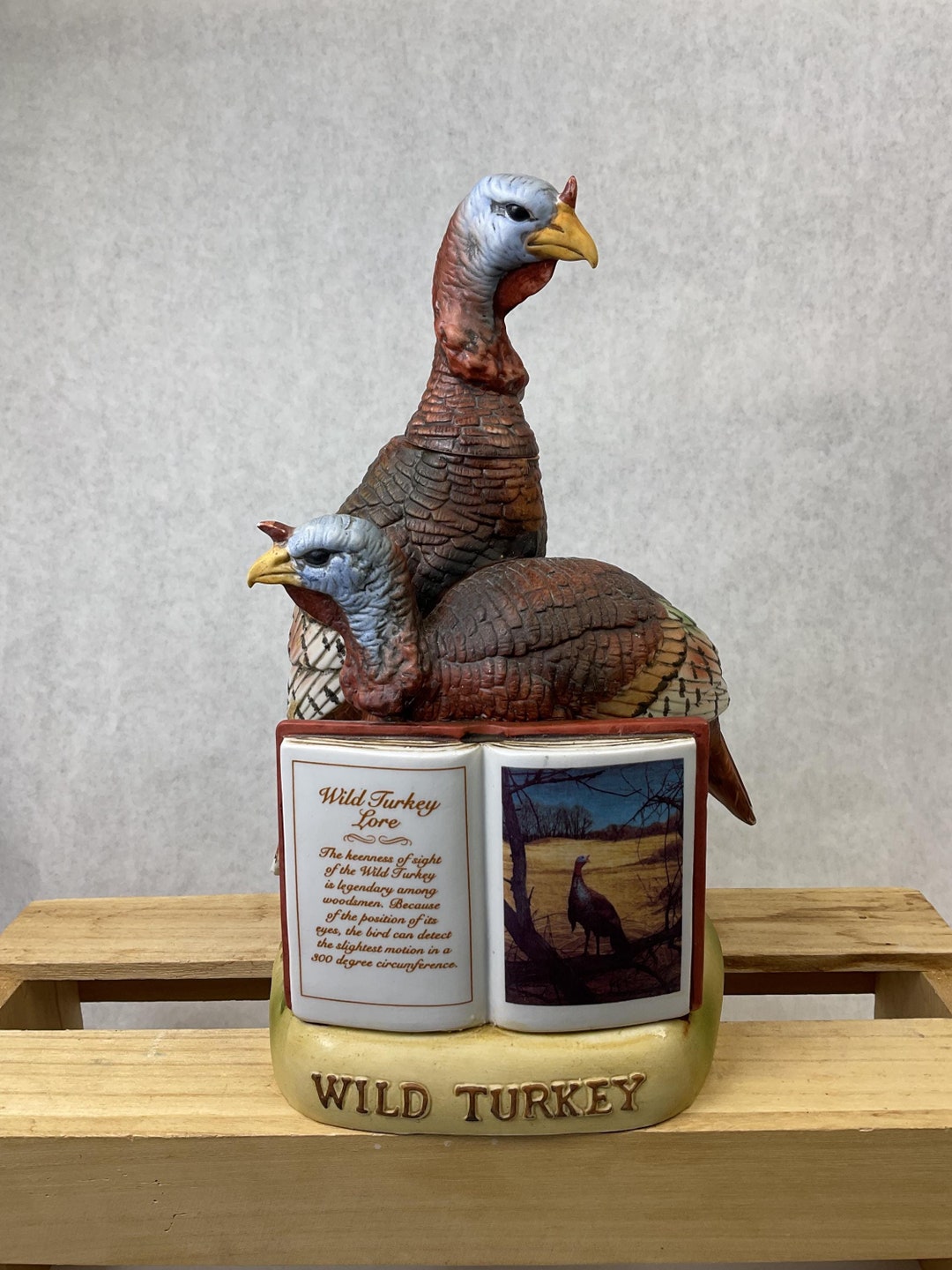 Vintage Wild Turkey Kentucky Bourbon Whiskey Decanter - Etsy