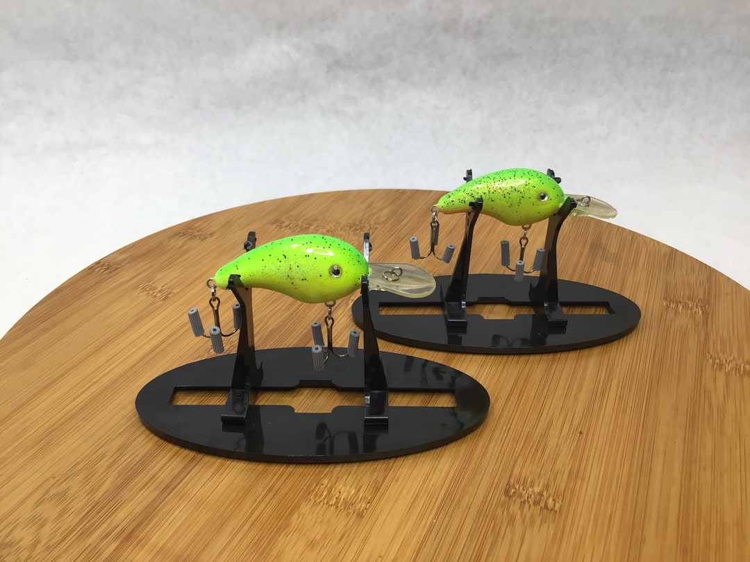 Vintage Chartreuse Sparkle Arkie 220 Crankbait - Etsy