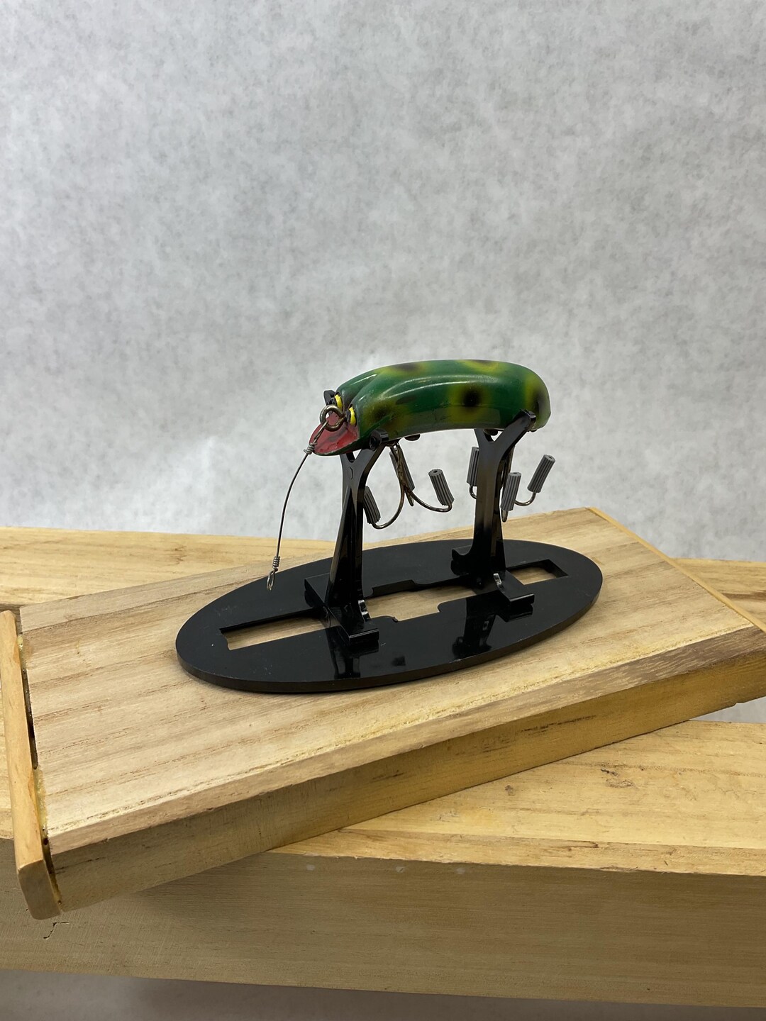 Vintage P&K Bright Eyes Frog Lure - Etsy